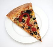 Pizza Question Symbol Stock Vector - Image: 60632289