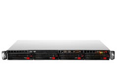Rack Mount Server Front View Stock Photos - Image: 21504353