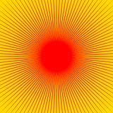 Radiating Yellow Rays Royalty Free Stock Photos - Image: 8291228