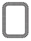 Railroad Track Border stock vector. Illustration of ties - 27806630