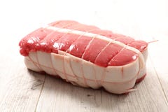 Raw beef roast stock image. Image of beef, fresh, tied - 16882807