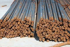 Rebar Bundles 2 stock image. Image of reinforcing, reinforced - 33443529
