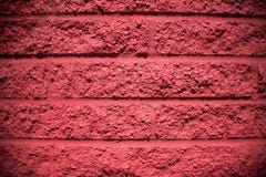 Red Rose On The Brick Textured Background. Wallpaper. Stock Image ...