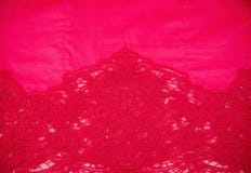 Red Netting Fabric Stock Image - Image: 14687491