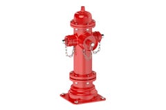 Fire Hydrant Cutaway, 3D Rendering Stock Illustration - Illustration of ...