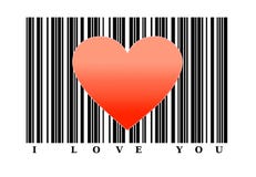 Love barcode stock vector. Illustration of concept, conceptual - 11655335