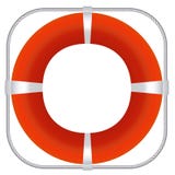 Red Lifesaving Float Stock Photo - Image: 11547970