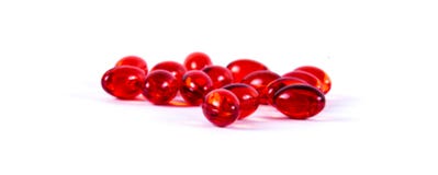 Red Shiny Gel Pills Royalty Free Stock Images - Image: 1531059