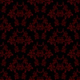 Seamless Red Wallpaper Pattern Stock Photography - Image: 20164512