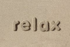 Relax Letters In Bubble Bath Foam Stock Photo - Image: 27073830