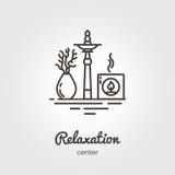 Relaxation logo stock vector. Illustration of relaxation - 29346239