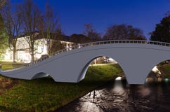 Render of bridge stock illustration. Illustration of realistic - 35698850