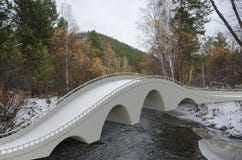 Render of bridge stock illustration. Illustration of realistic - 35698850