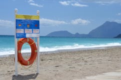 Rescue Circle For Help In Water Stock Illustration - Illustration of ...