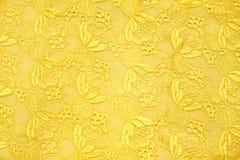 Gold Lace Pattern Fabric Royalty Free Stock Images - Image: 29252729