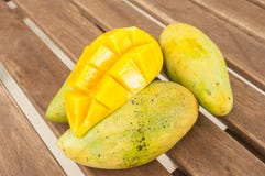 Mango Pile Stock Photo - Image: 73447336