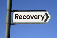 Road To Recovery Sign Royalty Free Stock Photos - Image: 7995988
