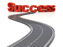 The Road To Success Royalty Free Stock Images - Image: 24495309
