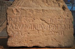 Escritura romana antigua imagen de archivo. Imagen de tablilla - 1670339