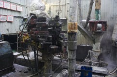 Rotary Table Of Drilling Rig Stock Image - Image: 6433685