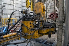 Oil Rig - Rotary Table - Drilling Stock Photo - Image: 37621896