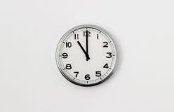 Time for wall clock 11:00 stock photo. Image of minute - 86346160
