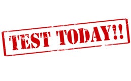 Test today stock photo. Image of school, exam, chalkboard - 22223276