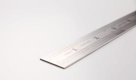 Metric Stainless Steel Ruler Stock Image - Image of stainless ...