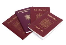 Pasaporte rumano foto de archivo. Imagen de foreign, identifique - 8210770