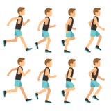 Running Man Sprite Stock Illustration - Image: 41139059
