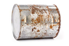 Rusty Metal Can stock image. Image of rusty, store, canned - 2823039