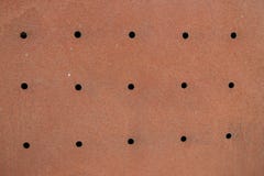 Perforation Rusty Sheet Metal Stock Photo - Image: 55017964