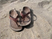 Dirty feet in sandals stock image. Image of sandals, angle - 42515745