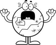 Sad Cartoon Pluto stock vector. Illustration of clip - 47066198