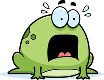 Frog Scared stock illustration. Image of frog, legs, graphic - 2650821
