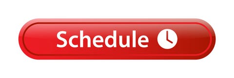 Calendar With Clock Flat Icon. Round Colorful Button, Schedule, Event ...