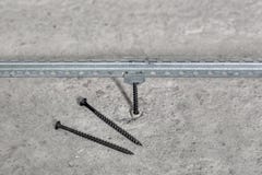 Screed With Steel Mesh Stock Image - Image: 28830861