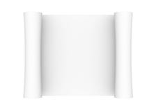 White Paper Scroll Royalty Free Stock Photo - Image: 6121405