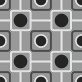 Seamless Rounded Squares Black Stock Photography - Image: 2817902