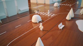 Intelligent Car, Autonomous Self Driving Vehicle With Artificial Stock ...