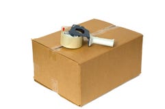 Damaged package stock image. Image of shipping, damaged - 3809121