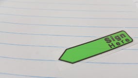 Signature Here Stock Images - 313 Photos