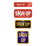 Registration Website Buttons Stock Illustration - Illustration of ...