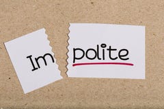 Impolite Stock Photos, Images, & Pictures - 279 Images