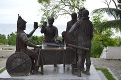 Sandugo, Blood Compact Shrine (Bohol, Philippines) Stock Photo - Image ...
