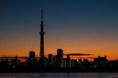 Tokyo City Silhouette Stock Photos - 187 Images