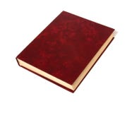 Single Book Isolated On White Stock Image - Image: 7098969