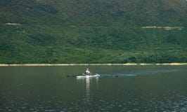 Single Rower At Sunrise Stock Photos - Image: 7060693