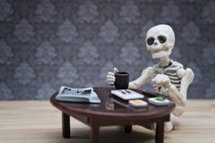 Human Skeleton Sitting Chair Stock Images - 31 Photos
