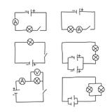 Electronic Circuit Schematic Detail Diagram Stock Photo - Image of ...